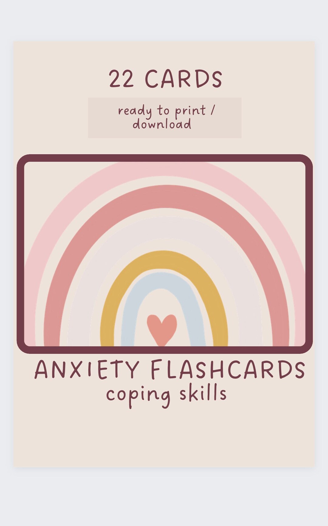 Anxiety Management Flash Cards: Key Strategies, Techniques, and Coping ...