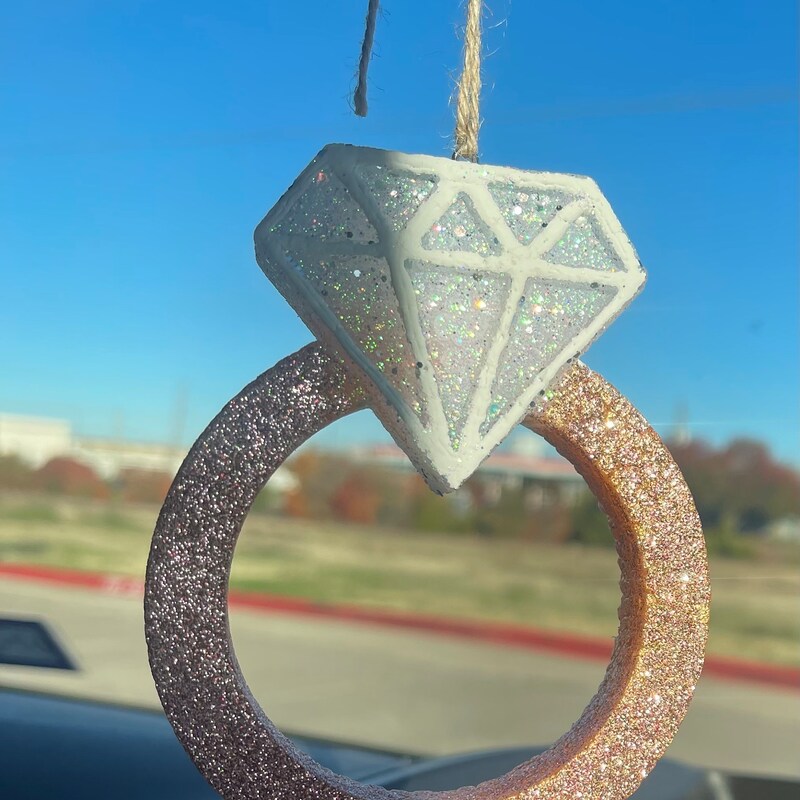 Diamond Car Air Freshener - Etsy