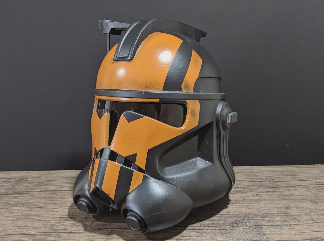 ARC Trooper Helmet | 3D Printed DIY Kit High Detail, Pre‑separated ...