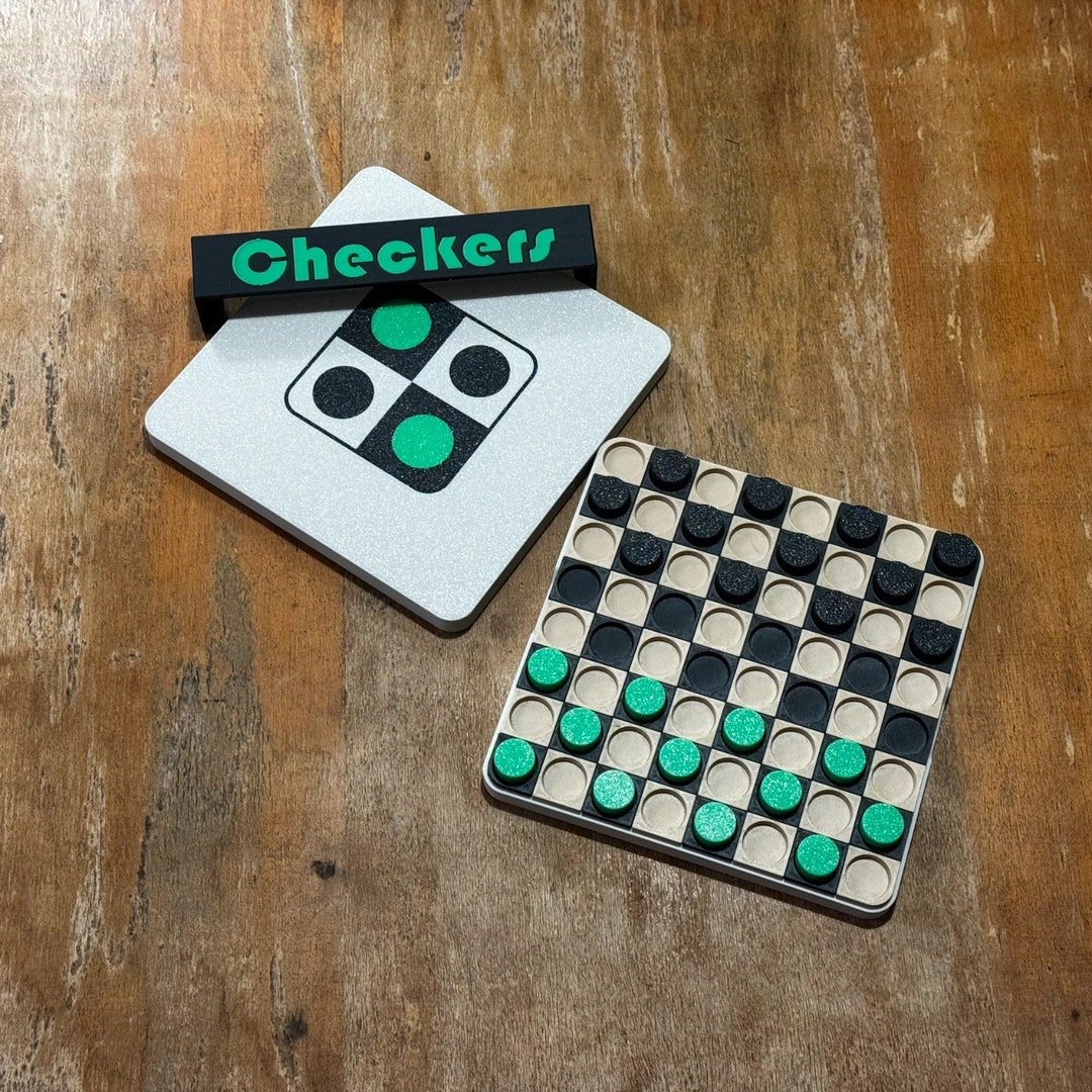 Checkers - Travel Edition - Etsy