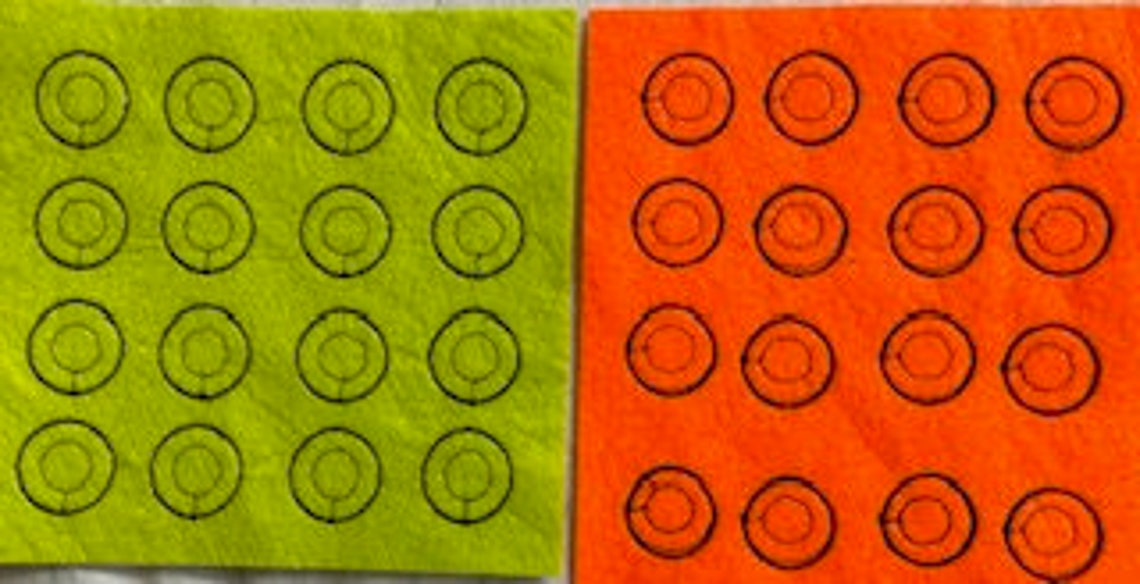 Backgammon Tokens & Game Board, Machine Embroidery, PES, ITH in the ...