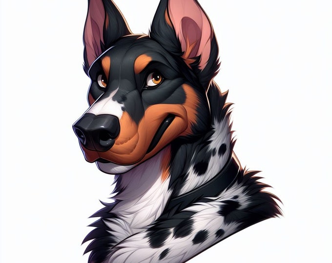 Dog Head-shot/icon Fursona Adoptables - Etsy