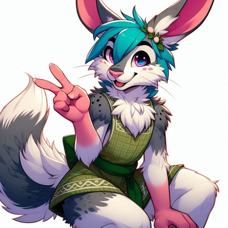 Furry Bunny Rabbits - Etsy