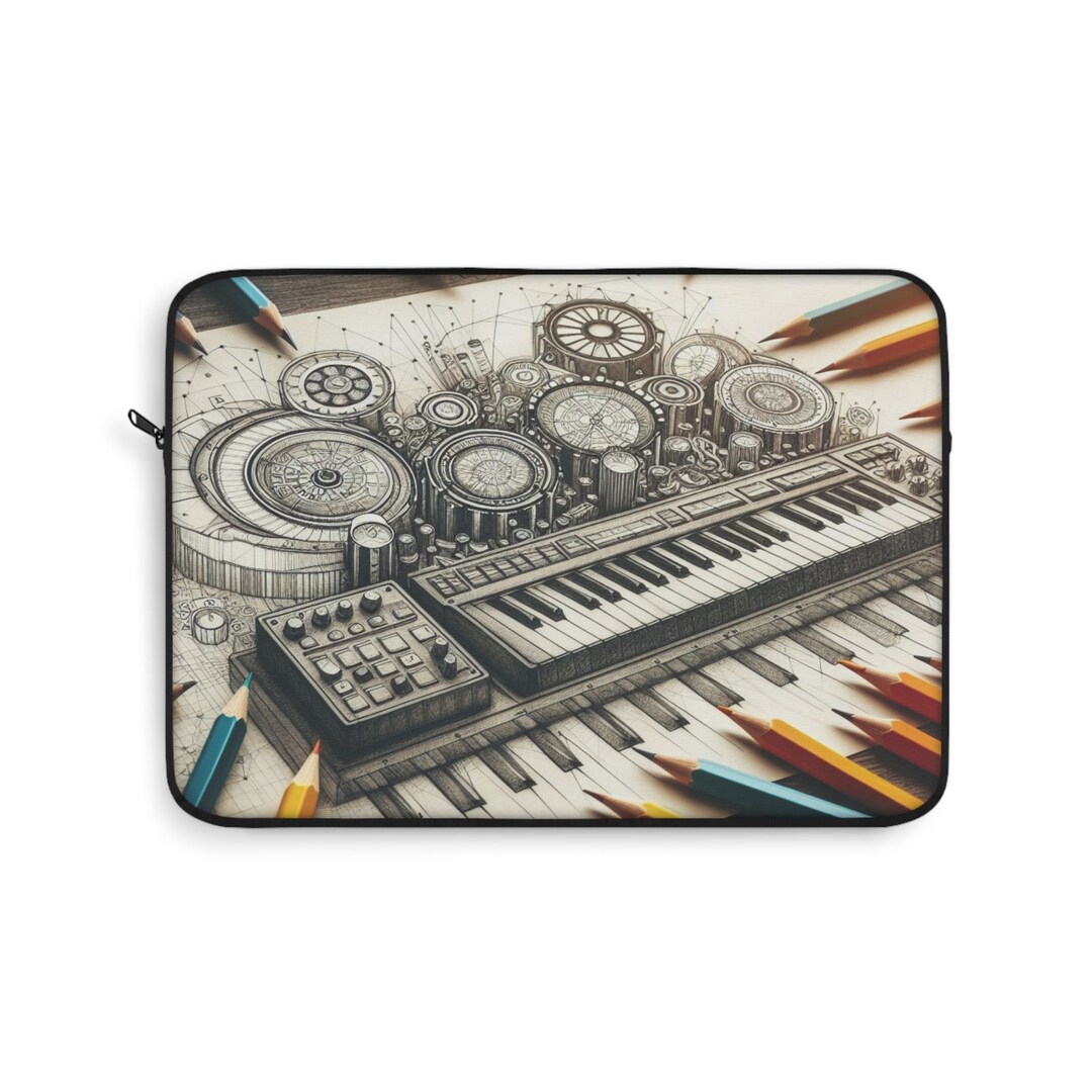 Laptop Sleeve Mpc Beats Drawn in Pencil - Etsy