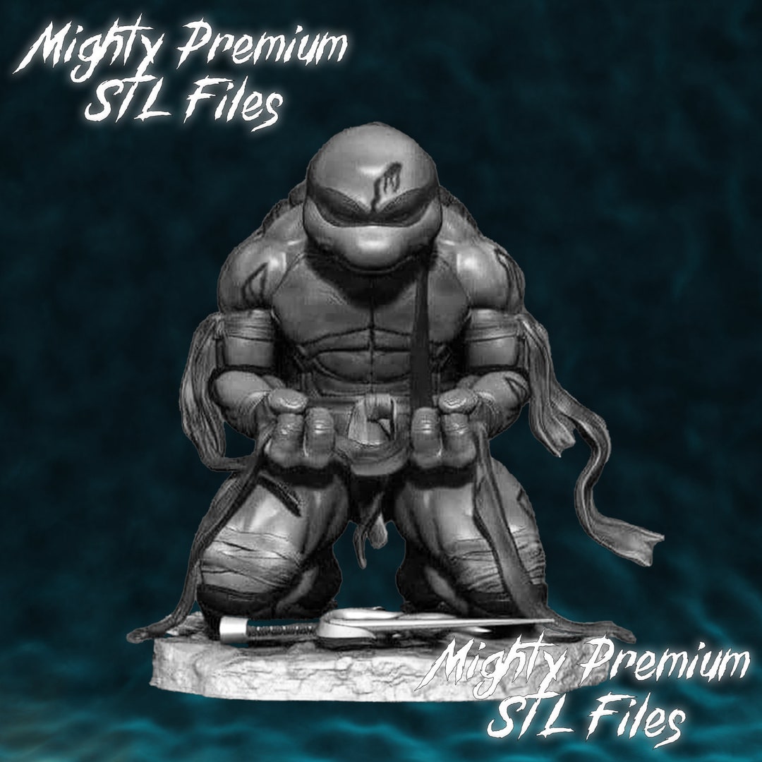 TMNT Battle Raphael From TMNT Movie STL File for 3D Printing - Etsy