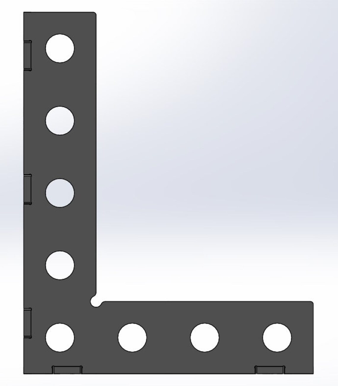 L BLOCK 250 X 200 X 50 - Etsy