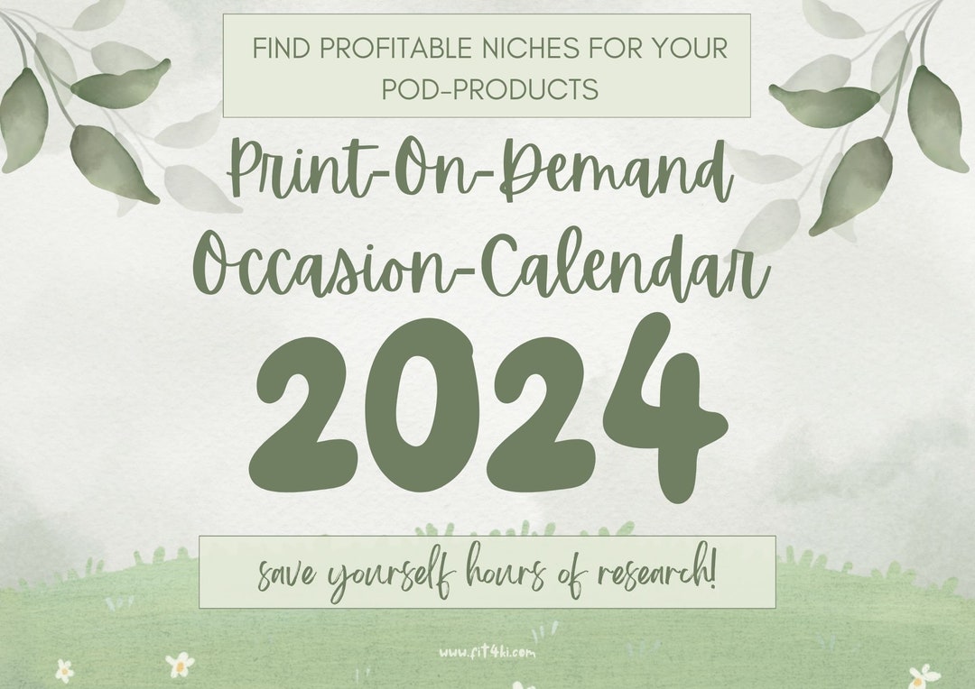 2024 Wall Calendar 200 Niches Square Planner Calendar POD - Etsy