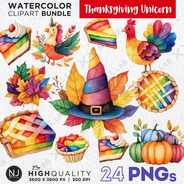 Thanksgiving Unicorn - Etsy