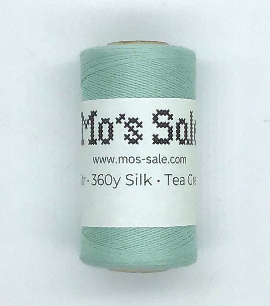 Tea Green, 360 Yard Mulberry Silk Spool, 1 Strand - Etsy