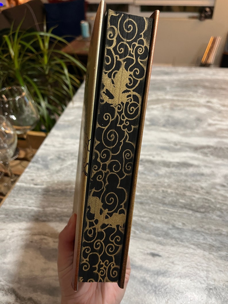 Fourth Wing Custom Sprayed Edges - Etsy