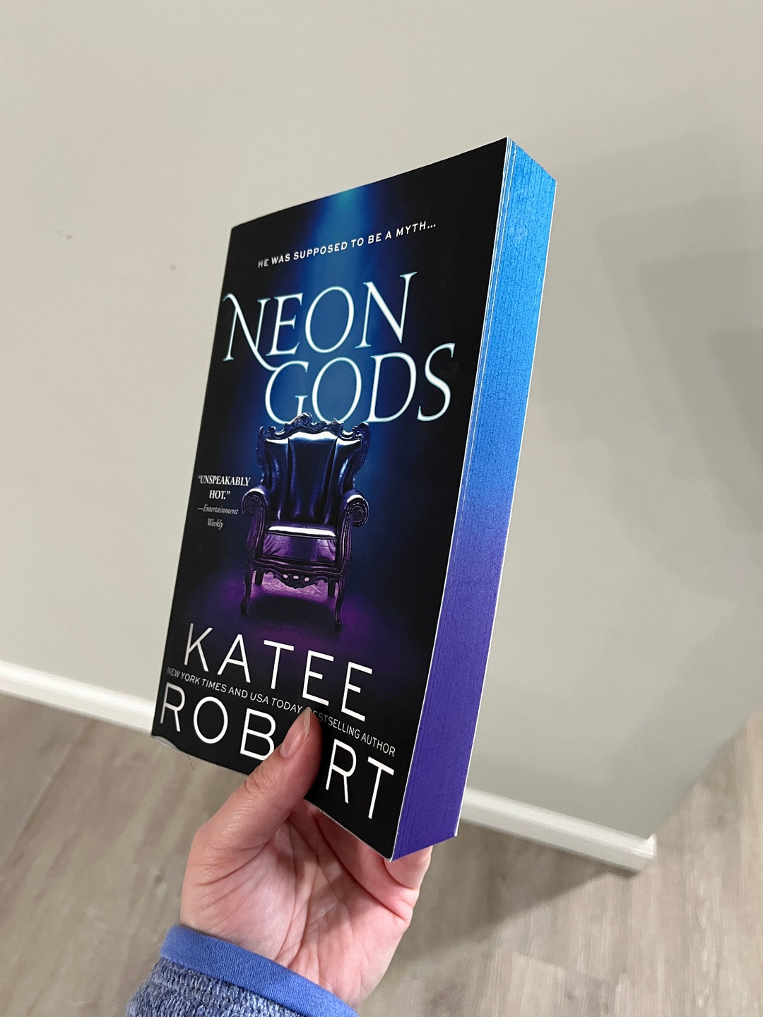 Custom Sprayed Book Edges--ombré, BOOK INCLUDED - Etsy