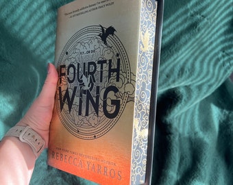 Fourth Wing Sprayed and Stenciled Edges - Etsy