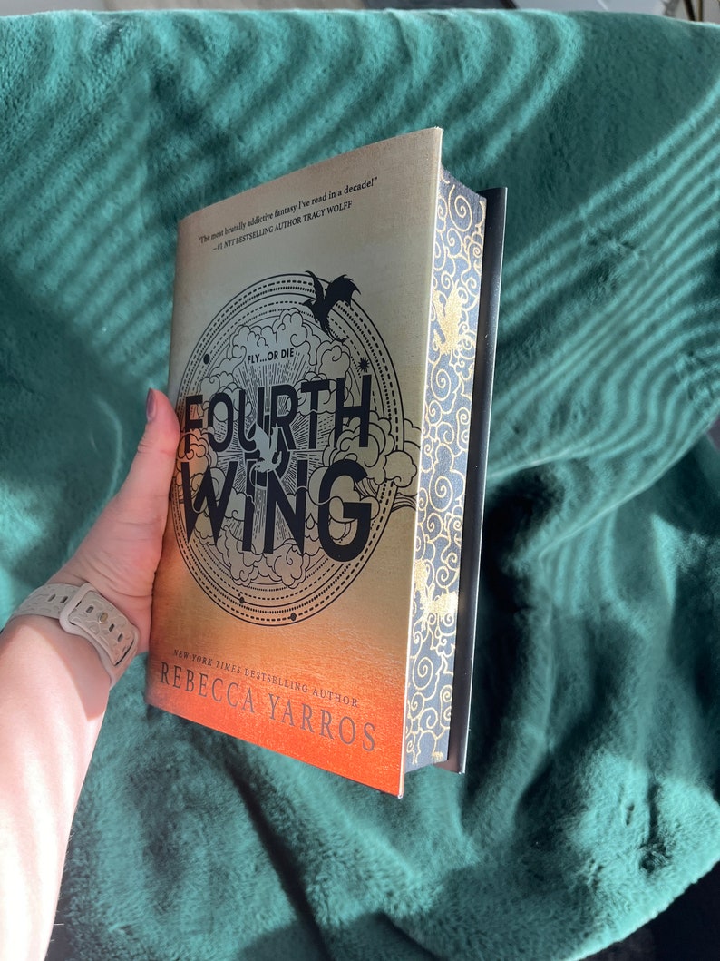 Fourth Wing Custom Sprayed Edges - Etsy