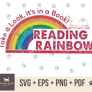 Reading Rainbow - Etsy