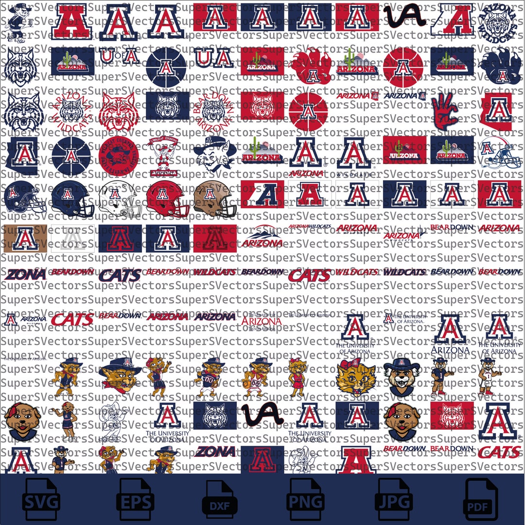 Arizona SVG Bundle, Wildcats Pack Football, SVG Bundle, Cricut ...