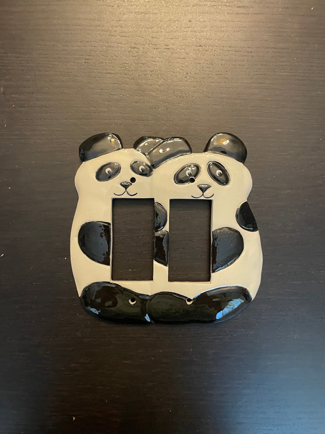 Panda Light Switch Cover Switch Plate Pandas Switchplate 3D Outlet Plug ...