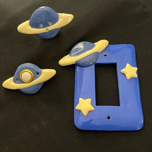 Planet Light Switch Cover Switch Plate Switchplate 3D Outlet Plug ...