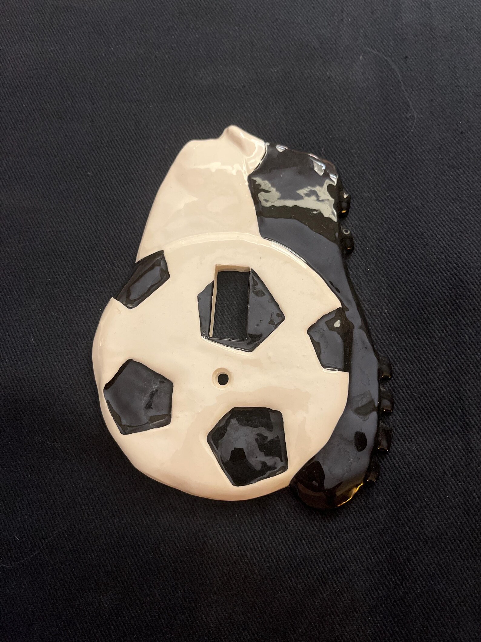 Soccer Light Switch Cover Switchplate 3D Soccer GFCI Decora Switch ...