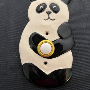 Panda Light Switch Cover Switch Plate Nightlight Doorbell Cover Pandas ...