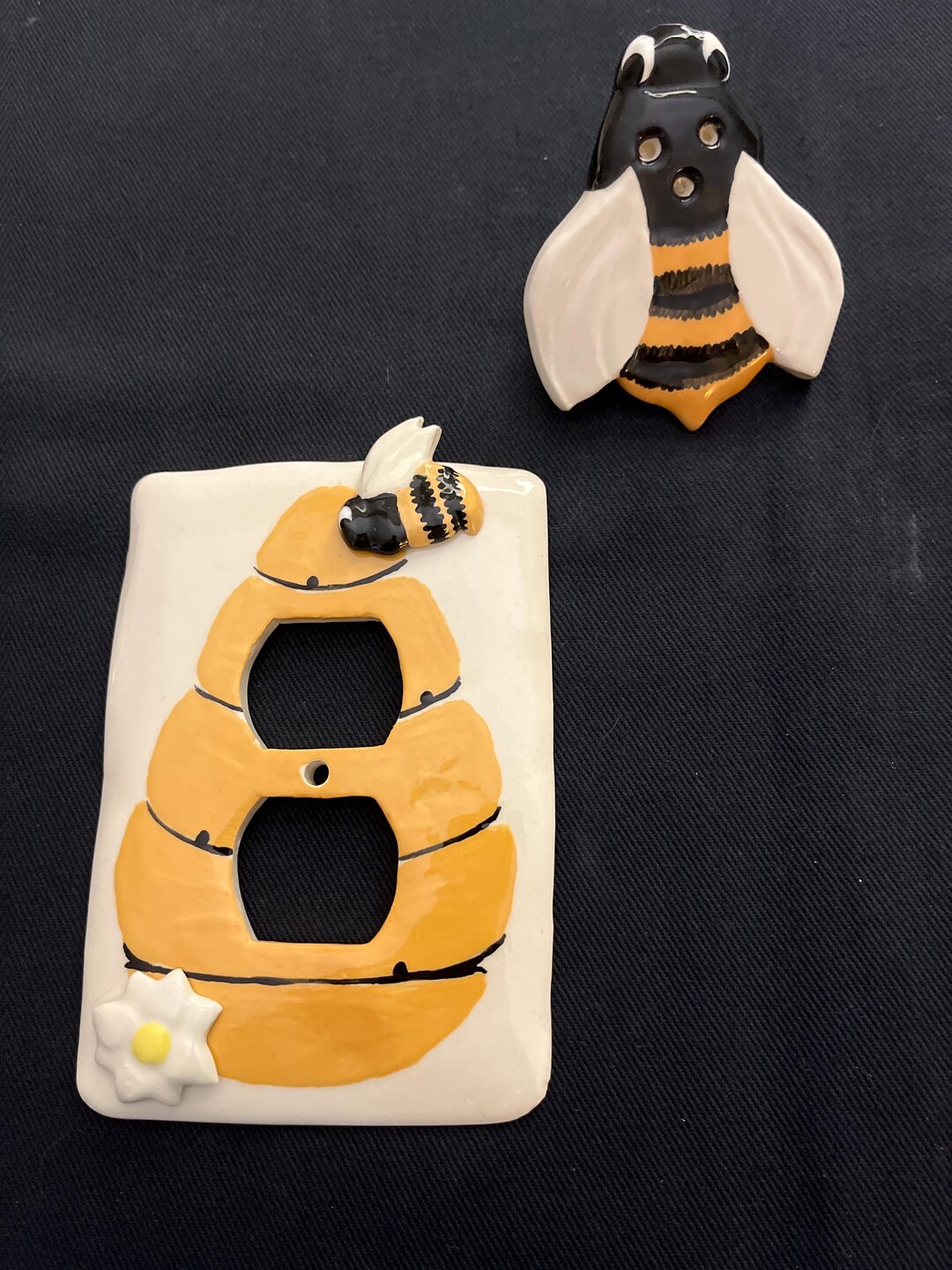 Bee Light Switch Cover Bumblebee Switch Plate Switchplate 3D Outlet ...