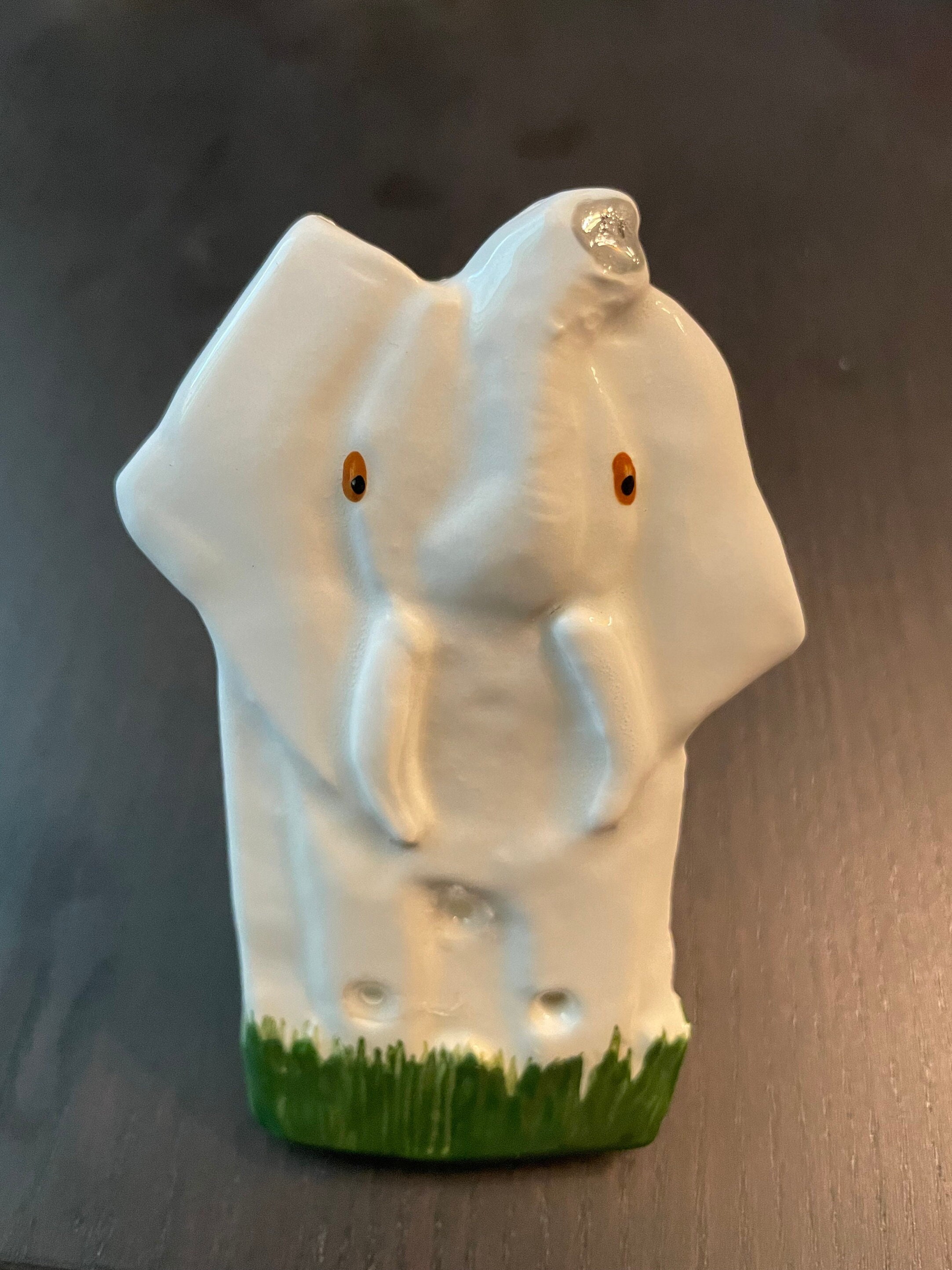 Elephant Night Light Nightlight Doorbell Cover African Elephant Ceramic ...