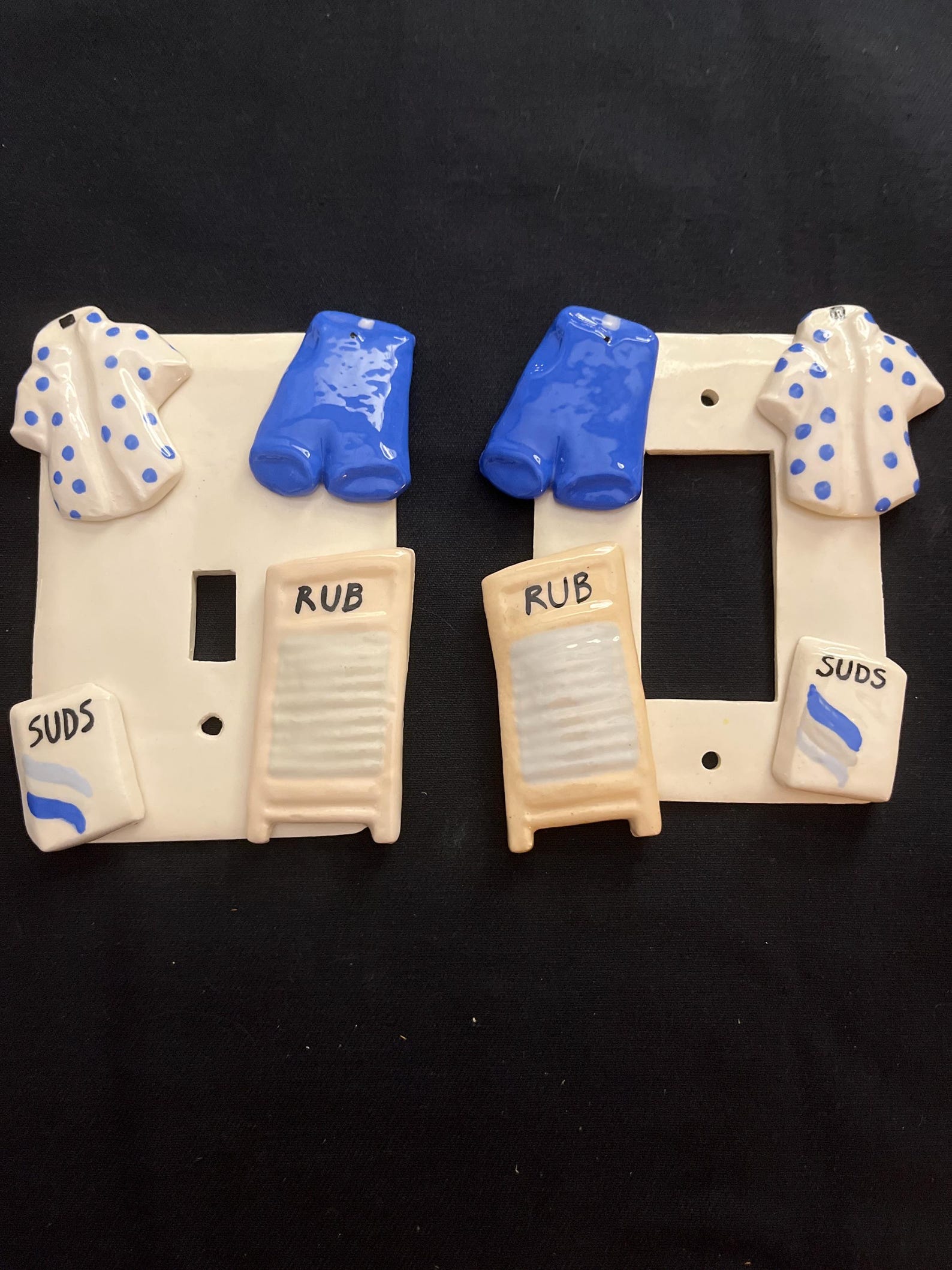 Laundry Light Switch Cover Switch Plate Switchplate 3D Outlet Plug GFCI ...