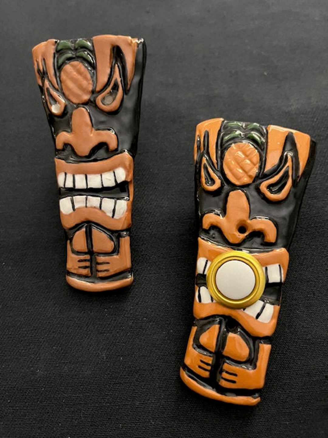 Tiki Handmade Tiki Light Switch Cover: Coastal Home Decor - Etsy