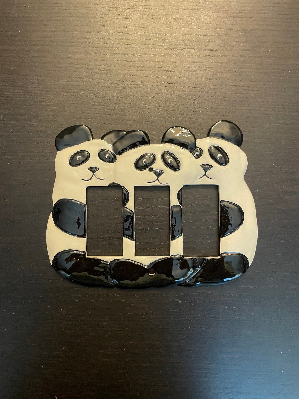 Panda Light Switch Cover Switch Plate Pandas Switchplate 3D Outlet Plug ...