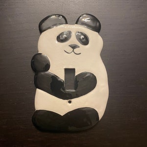 Panda Light Switch Cover Switch Plate Nightlight Doorbell Cover Pandas ...