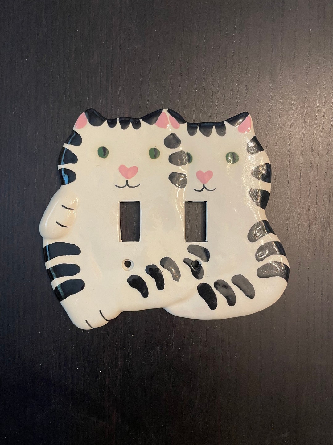 Cat Light Switch Cover Switch Plate Kitty Switchplate 3D Outlet Plug ...