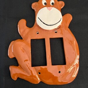 Monkey Light Switch Cover Switch Plate 3D Switchplate 3D Outlet Plug ...