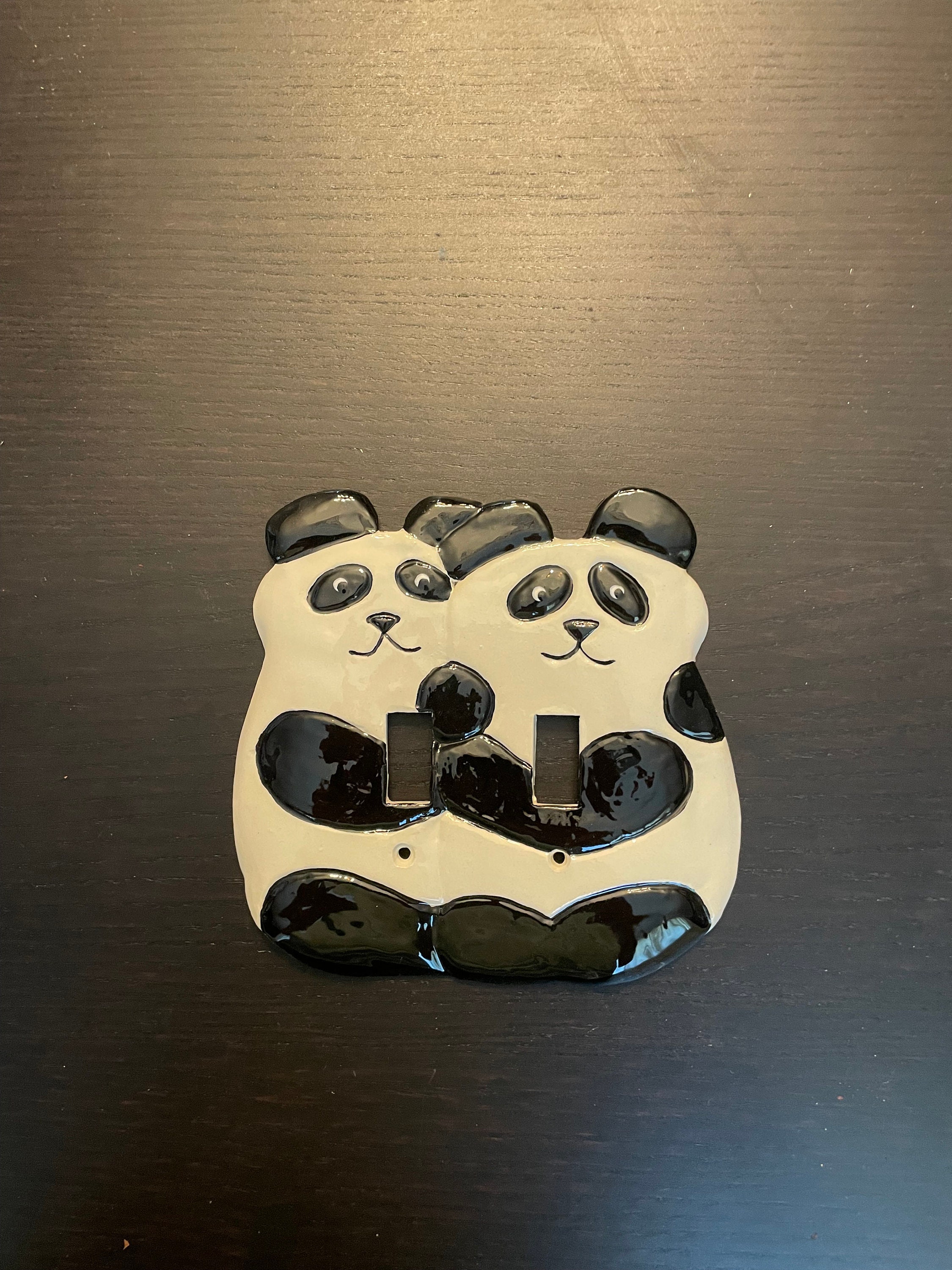 Panda Light Switch Cover Switch Plate Pandas Switchplate 3D Outlet Plug ...