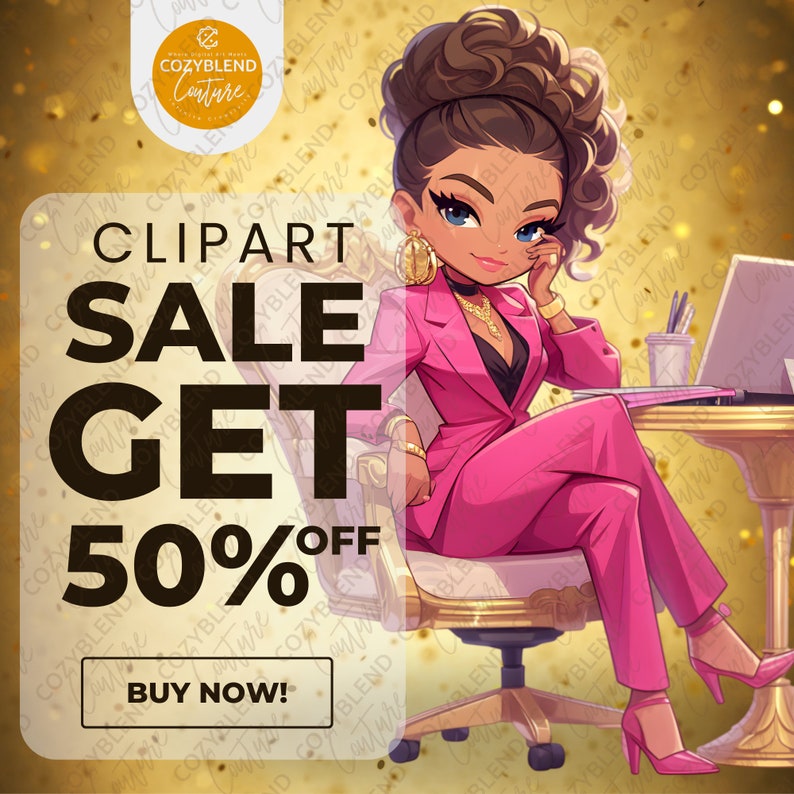 Executive Elegance Clipart Sophisticated Businesswomen for Your Corporate Designs Instant ...