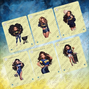 Rams Fan Girls Clipart, Los Angeles Pride, Chibi Cheerleaders, Football ...