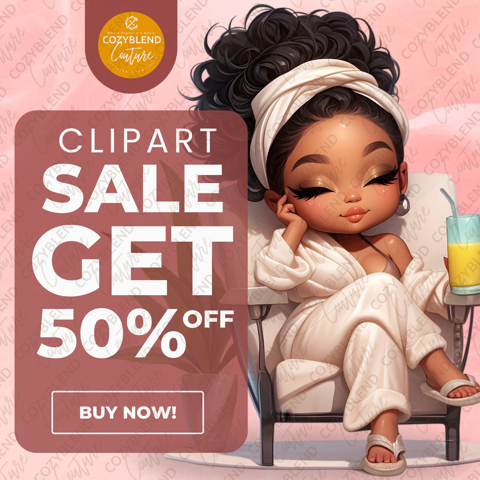 Vibrant Self-care Women Clipart Bundle, Self Care Digital, Mental ...