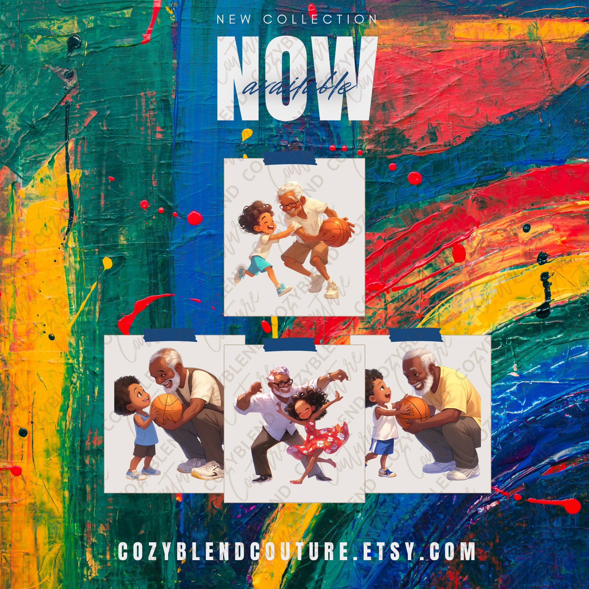 Grandpa's Love Clipart, Celebrate Endearing Bond, Sentimental ...