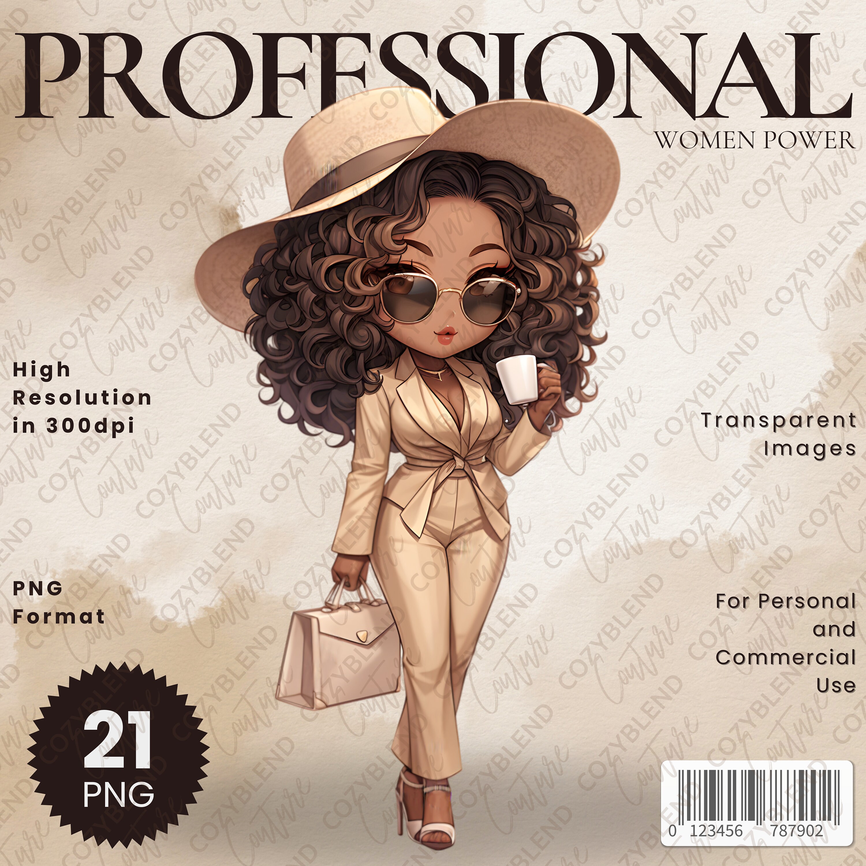 Professional Women Power Bundle - Empowering Business Graphics for ...