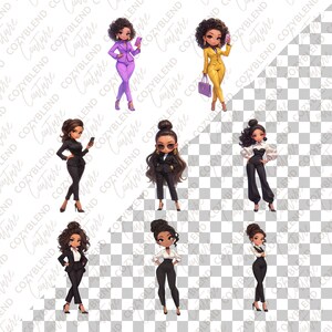 Boss Lady Illustration - Empowered Woman Artwork for Motivational ...