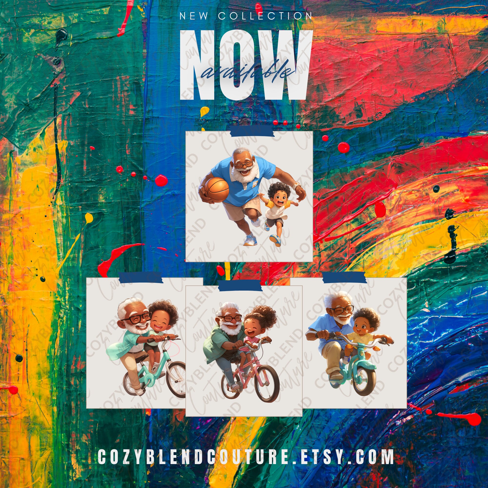 Grandpa's Love Clipart, Celebrate Endearing Bond, Sentimental ...