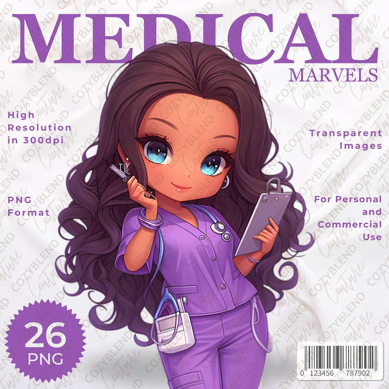 Medical Marvels Clipart Dedicated Nurses for Your Medical-themed ...