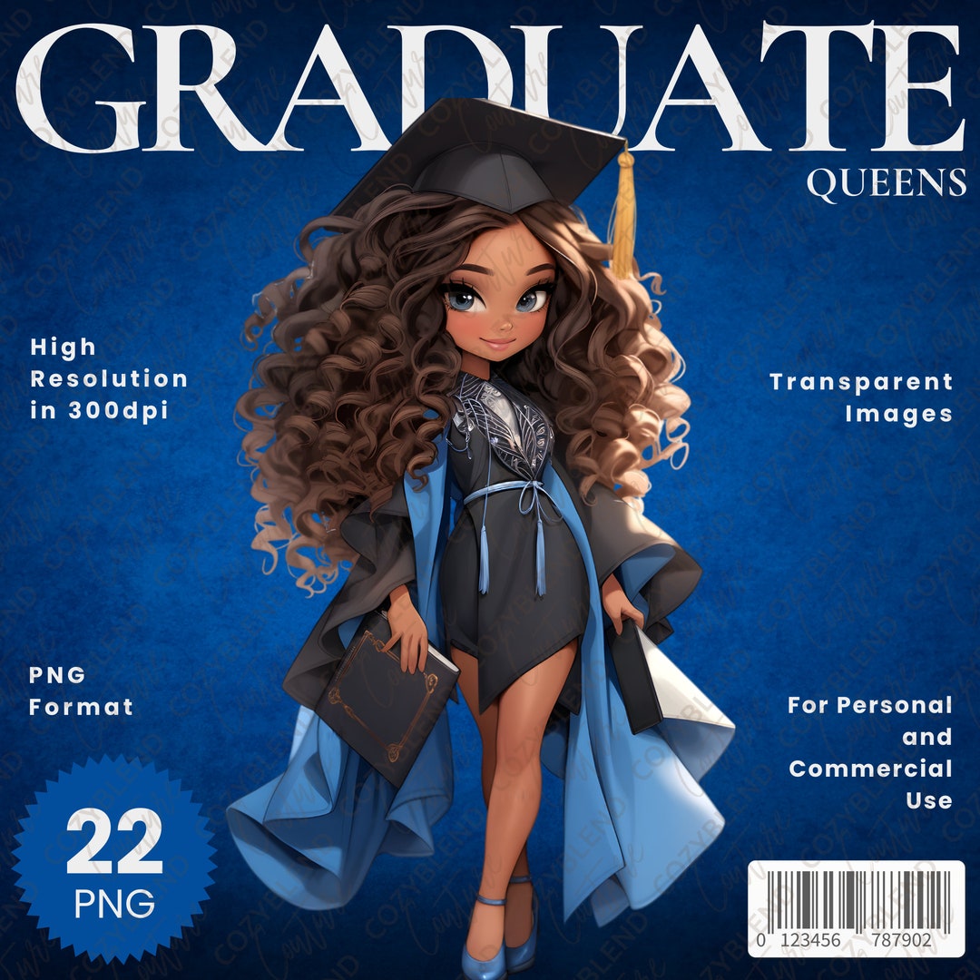 Graduation Queens Clipart - Celebrate Success With Stylish Graduates ...