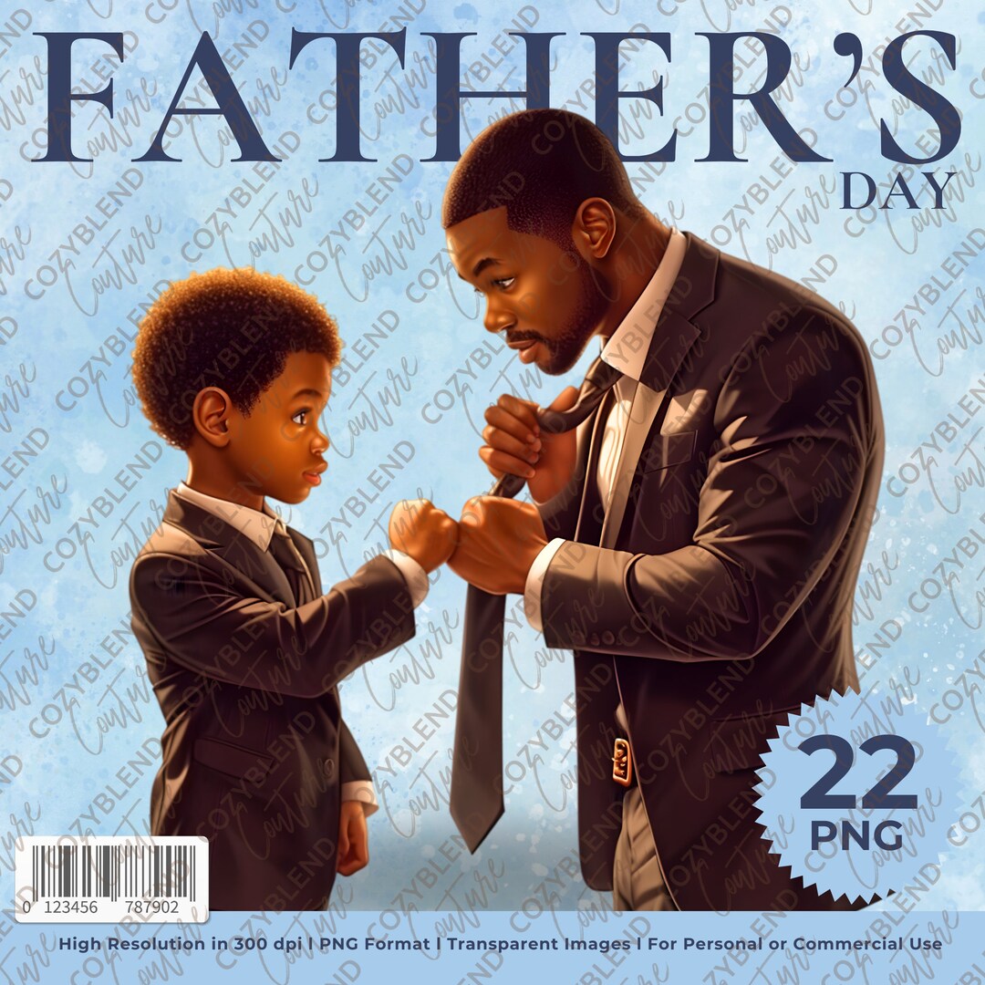 Father's Day Clipart, Dad and Kids Illustrations, High-quality PNG ...