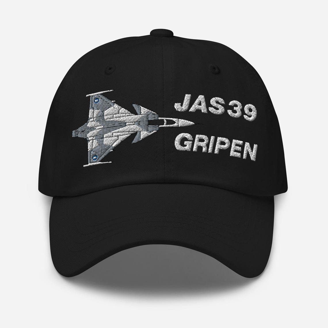 Saab Jas 39 Gripen Swedish Fighter Jet Clean Design Classic Hat ...