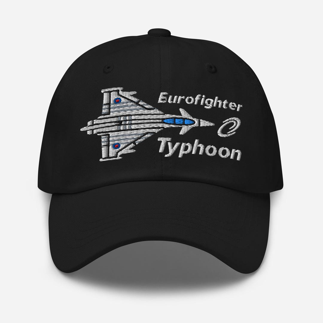 Eurofighter Typhoon European Fighter Jet Embroidered Cap - Etsy