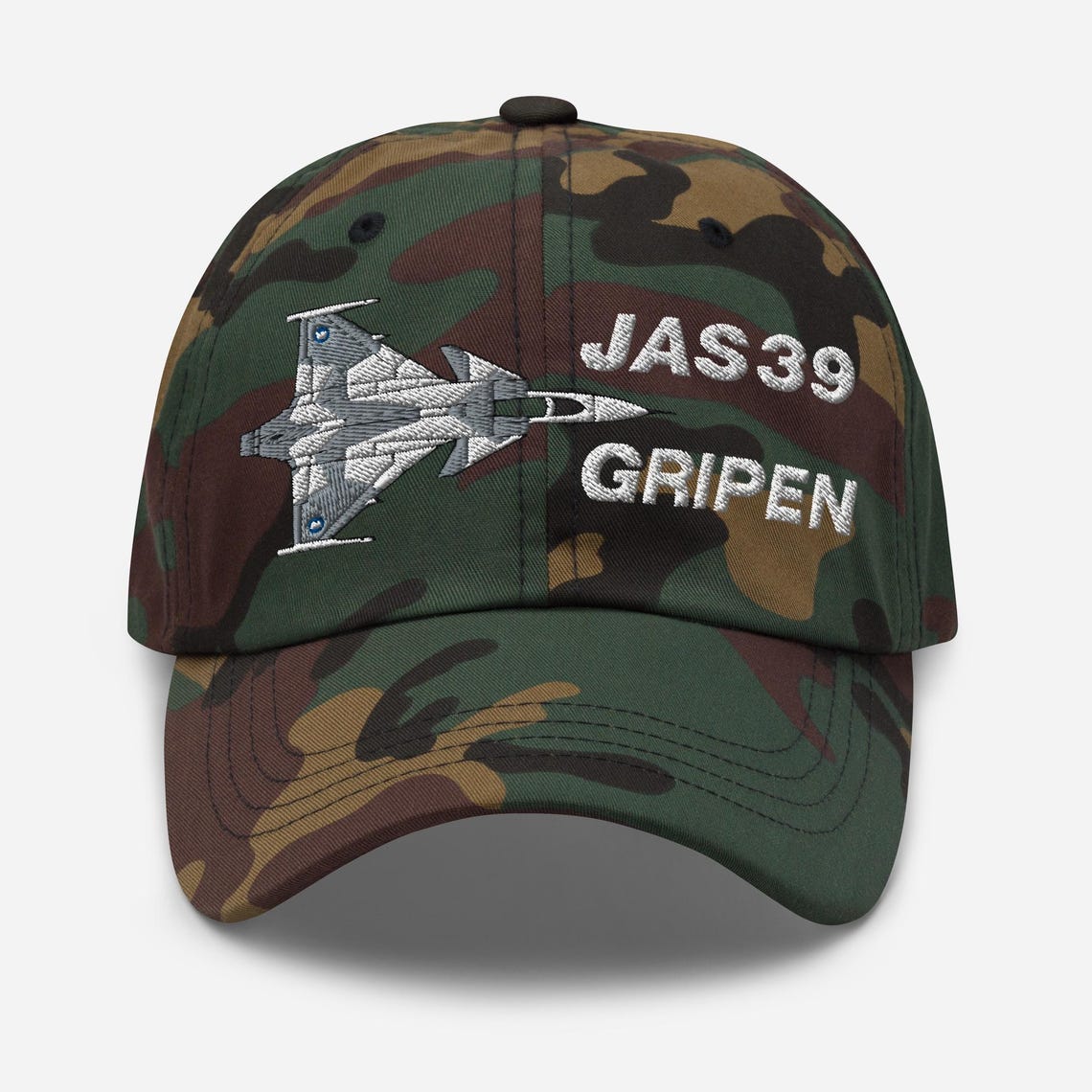 Saab Jas 39 Gripen Swedish Fighter Jet Clean Design Classic Hat ...