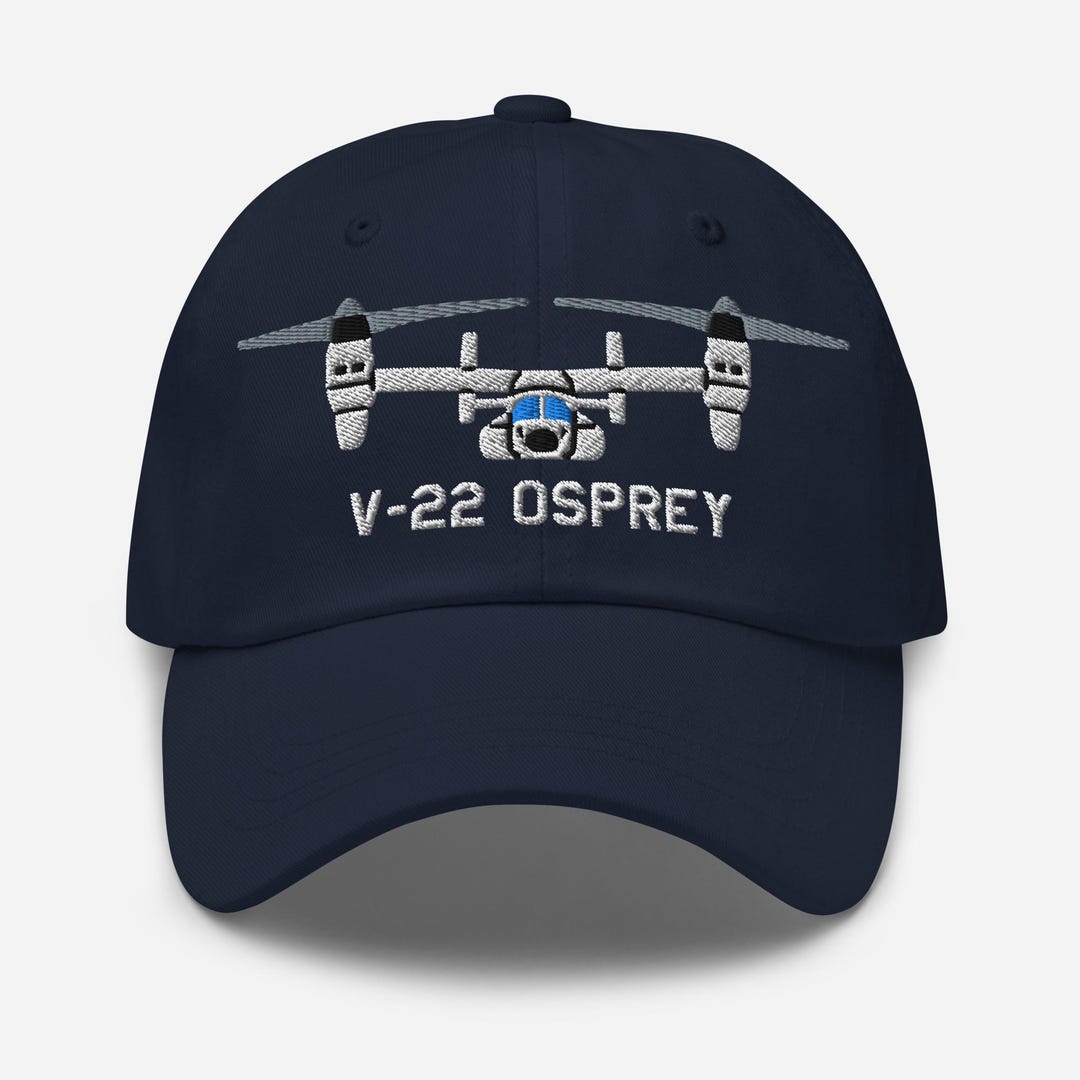 V-22 Osprey Tilt-rotor Military Aircraft Embroidered Cap - Etsy