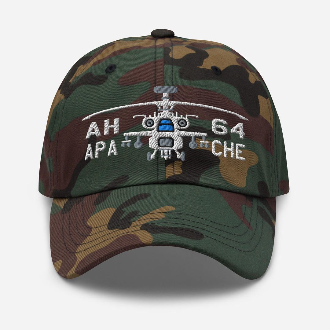 AH-64 Apache Attack Helicopter Embroidered Cap - Etsy