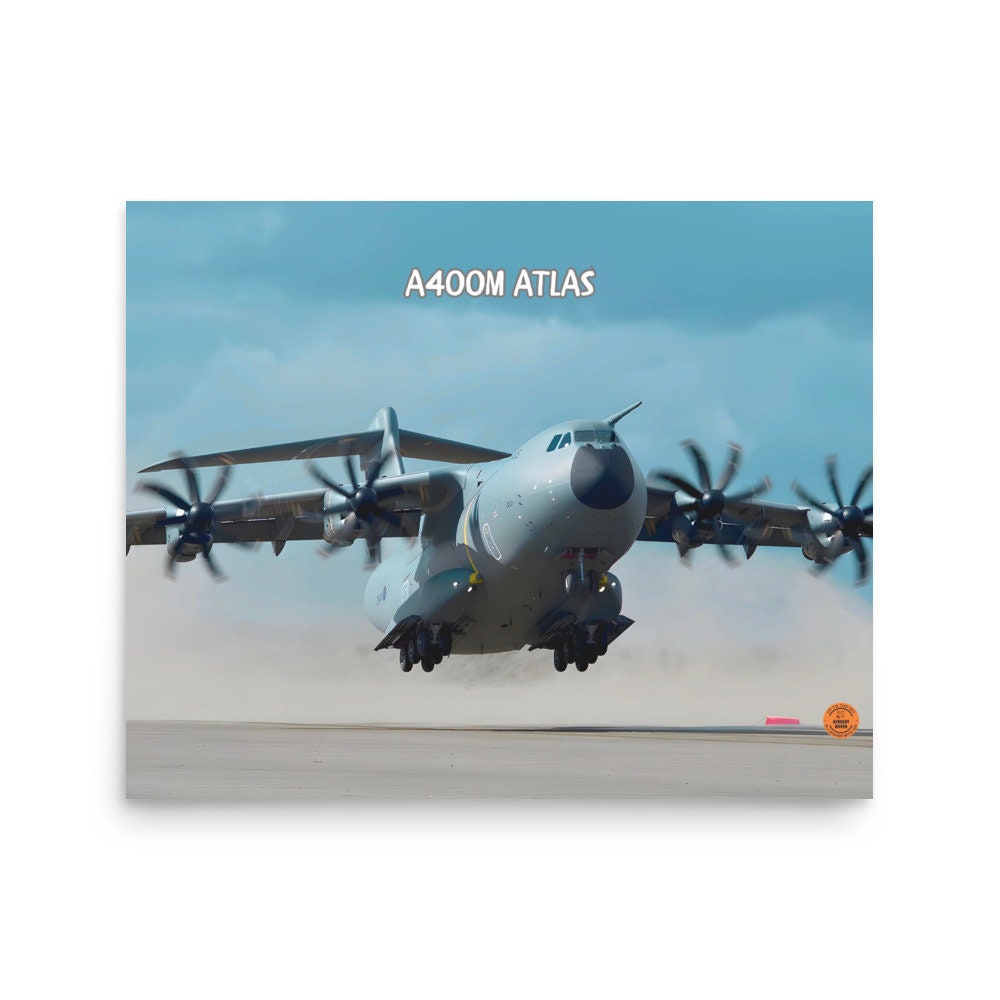 Poster A400M Atlas Aircraft - Etsy
