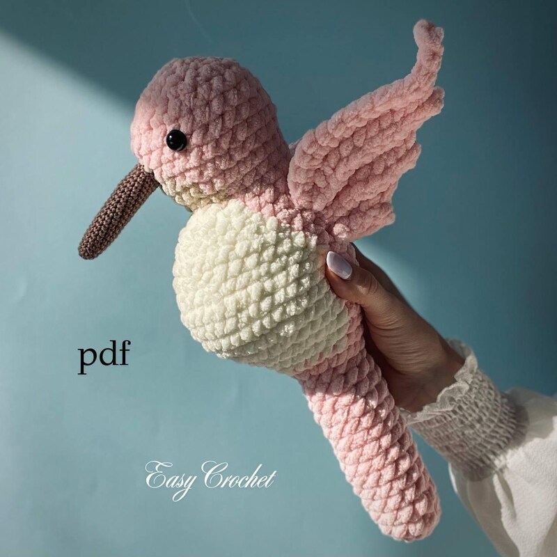 Crochet Hummingbird - Etsy