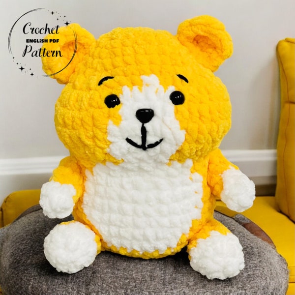 Hamster Plush Pattern - Etsy